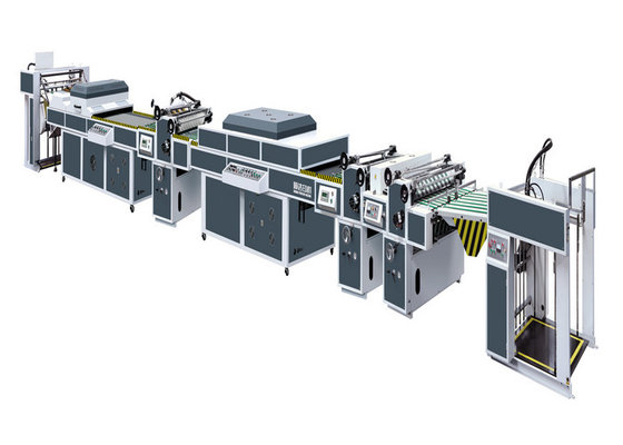 SDSG-1200D Automatic UV Coating Machine With Three Coaters 39kw