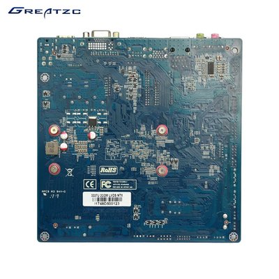 Intel NM70 Chipset Industrial PC Motherboard , ZC-1037U Mini ITX Motherboard With Wifi