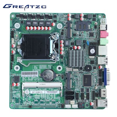 DC Power LGA 1155 Motherboard 1155 Mini ITX Mainboard DC19V I3 I5 I7