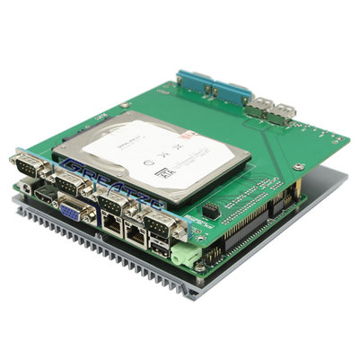 I3 Fanless Industrial Computer 6COM 3217U CPU Intel HD 4000 Graphics Dual LAN