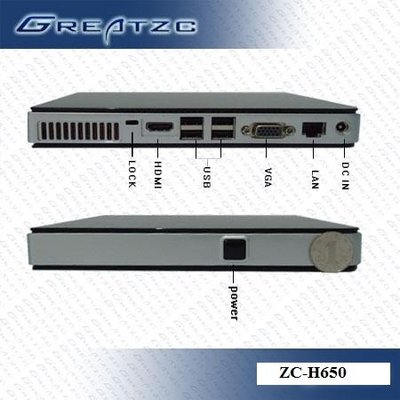 5 USB Intel HD 4000 Graphics 1080P Playing Small PC Computer DC 19V Power I5 3337u CPU