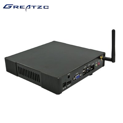 Ultra Small Intel 1037U dual Core VGA HDMI Dual Display Fanless Embedded PC With 1 LAN Intel HD Graphic Card