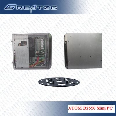 ATOM D2550 Mini Computer With 4GB RAM, 1TB 2.5inch HDD With LVDS and VGA Industrial Mini PC