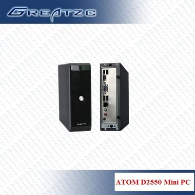 ATOM D2550 CPU Industrial Embedded Computer , Fanless Mini Computer