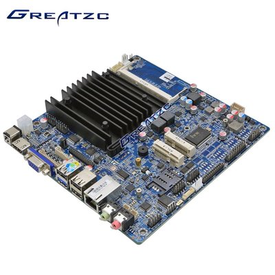 Fanless Mini ITX Motherboard DC 12V INTEL Bay Trail-D Celeron J1900 cpu