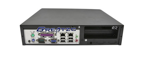 Dual LAN Fan/Fanless Mini Computer Onboard ATOM D2550 With DC 12V Power Supply