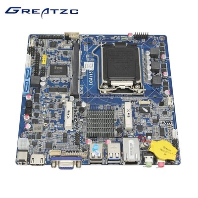 Industrial Intel H81 Chipset Motherboard With 2 SATA 16G RAM Support i3 / i5 / i7 Processor
