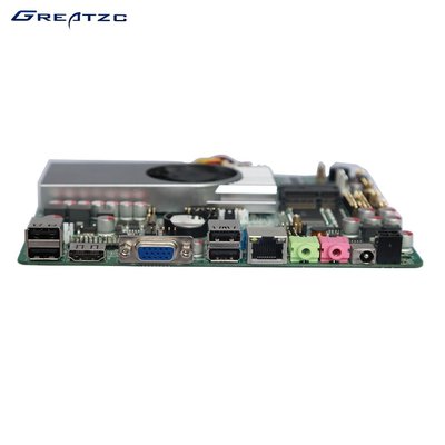 Dual Core 1037U Industrial Micro PC Motherboard 6 COME With VGA HDMI