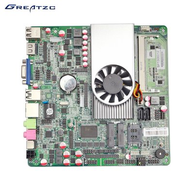 Dual Core 1037U Industrial Micro PC Motherboard 6 COME With VGA HDMI