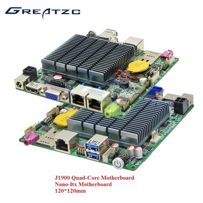 J1900 Dual / Single Lan Nano ITX Motherboard Fan / fanless SATA Mini PCI-E MINI SATA