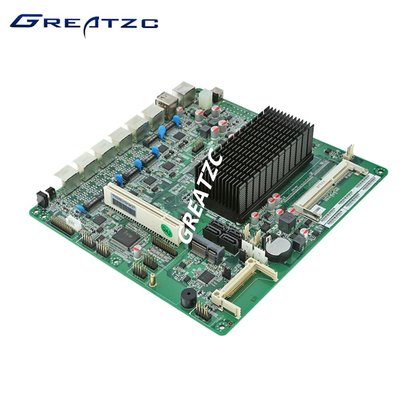 Intel Chipset Firewall Motherboard Onboard CPU With Fan , Industrial atom processor motherboard