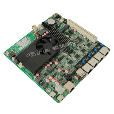 D2550 CPU Fanless Mini ITX Board For 4 LAN Firewall Motherboard Industrial