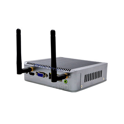 Module 2 Network Card Onboard CPU Nano Small Fanless PC For CNC Machine
