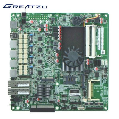 PCI-E 8X CF Firewall Intel Ivy Bridge Motherboard Quad LAN Onboard CPU 1037U