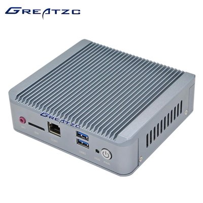 J1900 Quad Core Nano Mini PC , Industrial PC Computer Full Aluminum Alloy Shell