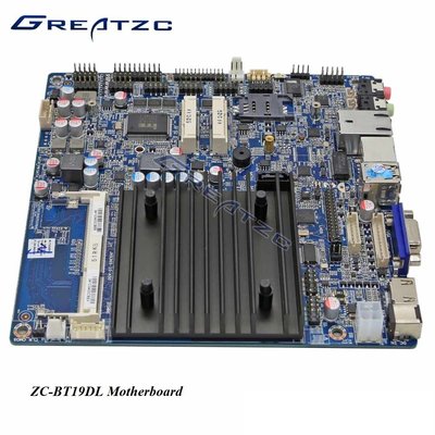 Dual LAN Quad - Core Mini ITX Intel Motherboard Fanless Bay Trail-D Celeron J1900 CPU