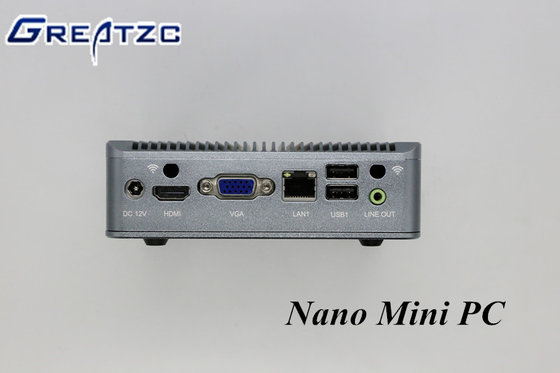 Onboard Celeron J1900 Fanless Nano Mini PC With VGA HDMI USB 2.0 USB 3.0