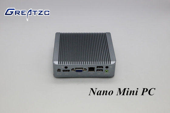 USB 3.0 Fanless Dual Core VGA HDMI Nano Mini PC With intel Bay Trail D Celeron J1900 CPU