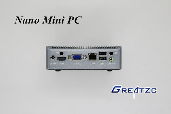 USB 3.0 Fanless Dual Core VGA HDMI Nano Mini PC With intel Bay Trail D Celeron J1900 CPU