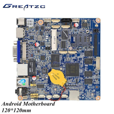 VGA WIFI HDMI RJ45 Android Motherboard With Onboard CPU A20 1GB RAM 8GB Flash