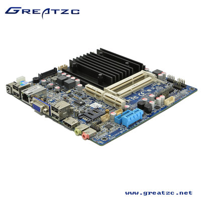 LVDS Mini PCIE Fanless Mini ITX Motherboard Quad Core INTEL Bay Trail-D Celeron J1900 CPU