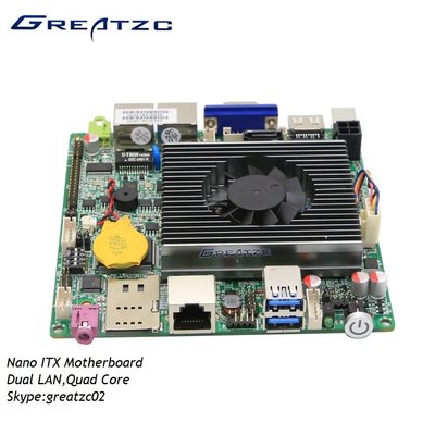 VGA HDMI Display SIM Slot Nano Fanless ITX Motherboard Quad Core Support 3G 4G WIFI