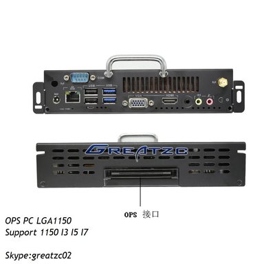 I3 / I5 / I7 Industrial Embedded Computer With Socket LGA Mini ITX 1150 Motherboard