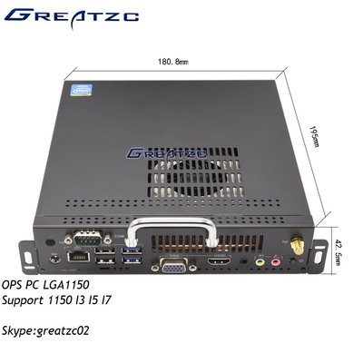 Intel Haswell 1150 Socket 3 I5 I7 CPU LGA Mini PC Computer For Industry