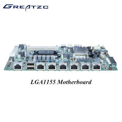 6 LAN 4 SATA CF 6 USB Mini LGA 1155 ATX Motherboard 2 COm 2 DDR3L Wifi 3G
