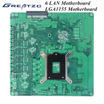 2 COm 2 DDR3L Wifi 3G LGA 1155 Socket Motherboard For Industrial Computer