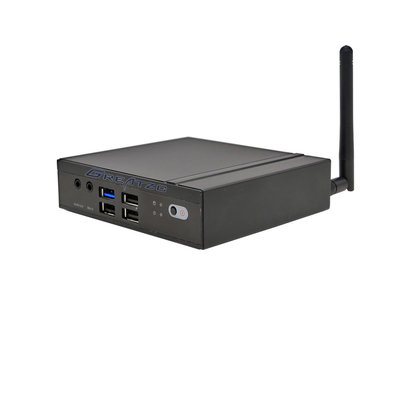 Integrated Processor Celeron N2807 Fanless Industrial Computer , USB3.0 Low Power Fanless PC