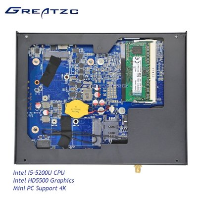 Core I5 Compact Desktop Computer Micro PC Computer With I5 5200U CPU