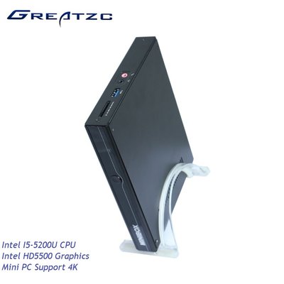 Core I5 Compact Desktop Computer Micro PC Computer With I5 5200U CPU