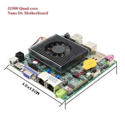 Celeron J1900 Intel H81 Motherboard / Dual Ethernet Lan Ports Micro PC Motherboard