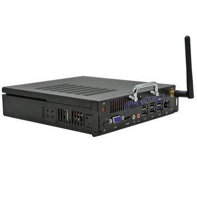 Open Pluggable Specification Low Power Mini PC , CPU Integrated VGA HDMI Dual Core PC