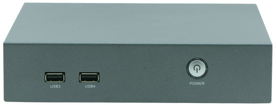 Mini Industrial PC Atom D2550 PC For POS , Dual LAN POS Computer
