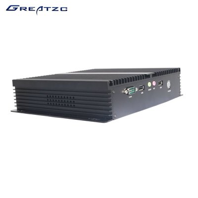 Dual Core 1037u Industrial Embedded Computer 6 COM Fanless Industry PC