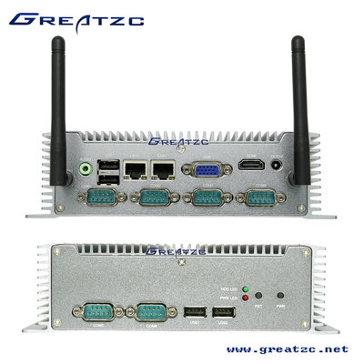 Intel CPU  I3 3217u Industrial Embedded Computer Dual Core With 6 COM