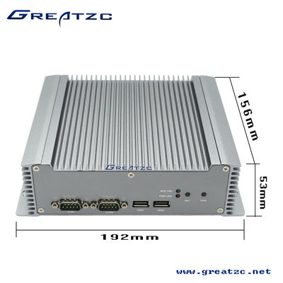 Intel CPU  I3 3217u Industrial Embedded Computer Dual Core With 6 COM