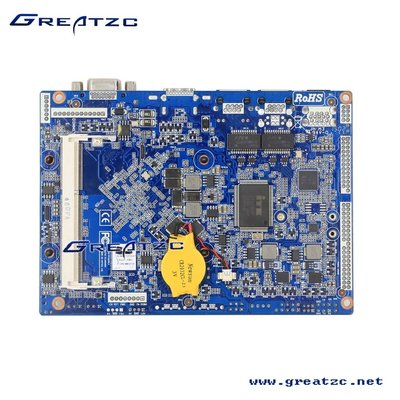 N2807u CPU 6 COM Industrial PC Motherboard 3.5inch Mainboard Fanless Dual LAN Board