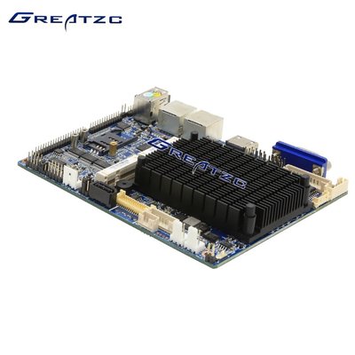 Industry Fanless N2807 intel bay trail motherboard With 6 COM , LVDS  HDMI Display