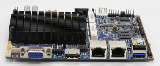 Industry 3.5 Inch Motherboard Fanless Pocessor Celeron N2807 With 6 COM LVDS