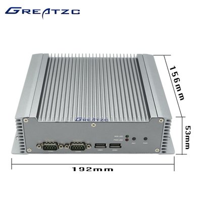Embedded Mini PC Computer I3 3217U Processor 6 COM Mini Industrial PC