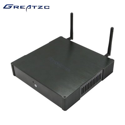 2 COM Fanless Industrial Computer Double Display For HTPC Mini PC ZC-M192