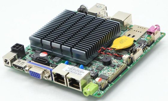 LVDS Nano ITX Industrial PC Motherboard Dual LAN Quad Core J1900 CPU