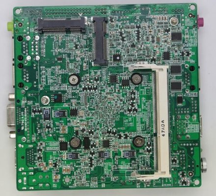 LVDS Nano ITX Industrial PC Motherboard Dual LAN Quad Core J1900 CPU