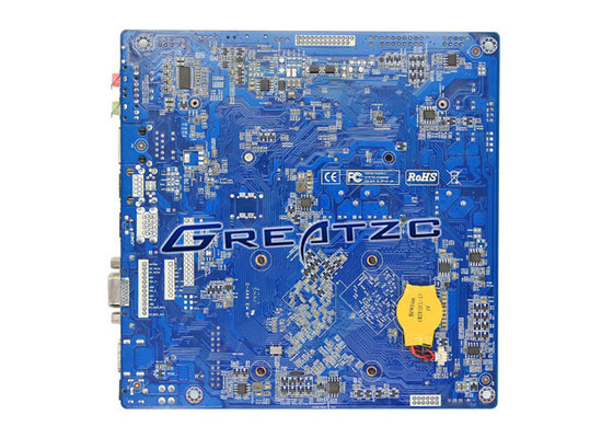 2 RS232 Ports Mini ITX Fanless PC Motherboard j1800 CPU Support 1080P
