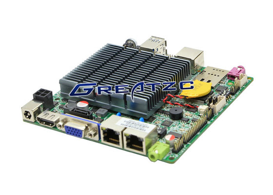 Nano ITX 1080p HDMI LVDS Fanless Motherboard CPU J1900 Quad Core
