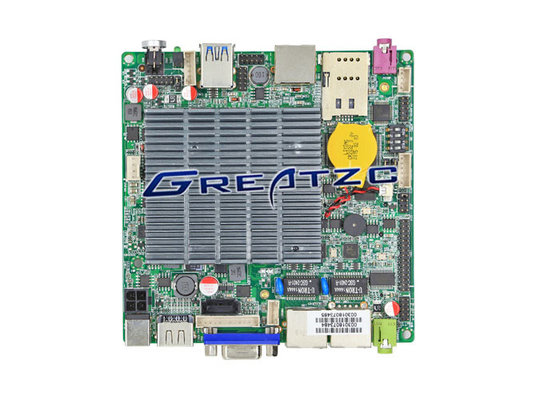Nano ITX 1080p HDMI LVDS Fanless Motherboard CPU J1900 Quad Core