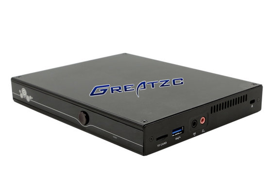 Dual LAN Fanless Industrial Computer , J1900 CPU Industrial Mini PC With 2 RS232 ZC-H190DL